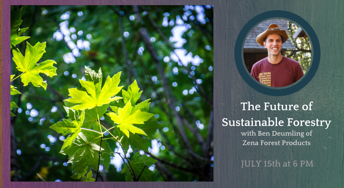 Webcast: Sustainable Forestry for the Future | The Environmental Center