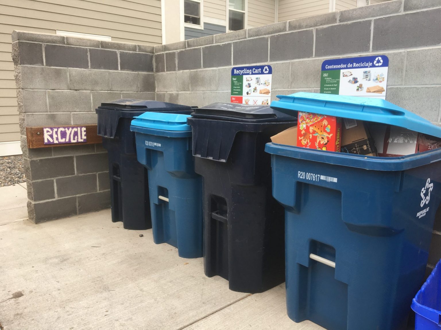 Update on Rethink Waste Project's multifamily recycling project! | The ...