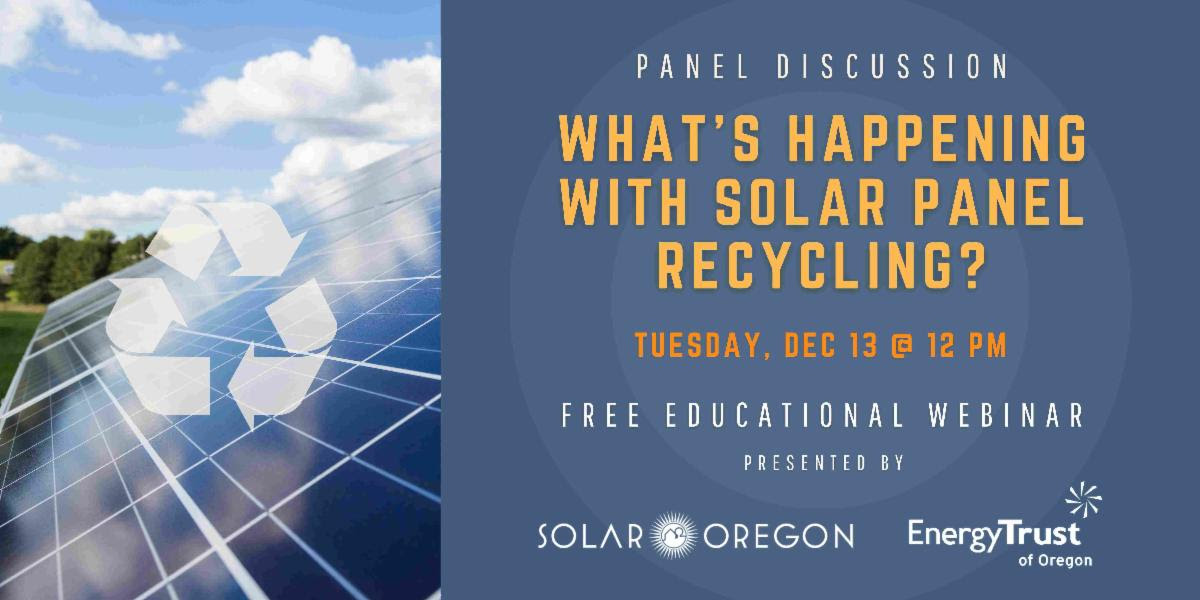 What's Happening with Solar Panel Recycling? | The Environmental Center