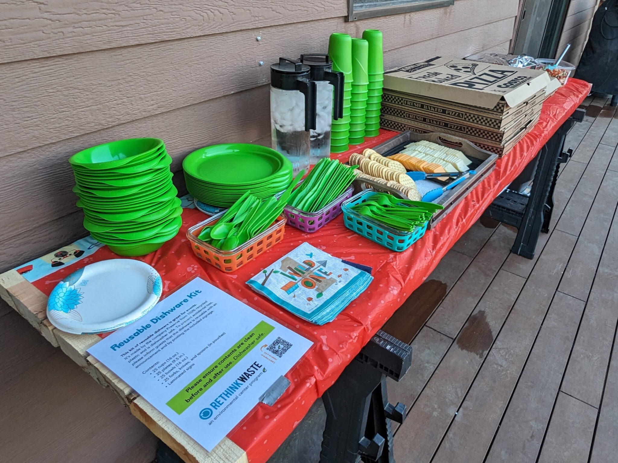 Free Reusable Dishware Checkouts | The Environmental Center